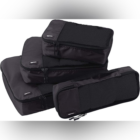 Amazon Basics | Bags | Amazon Basics 5 Pc Packing Travel Cubes Set ...